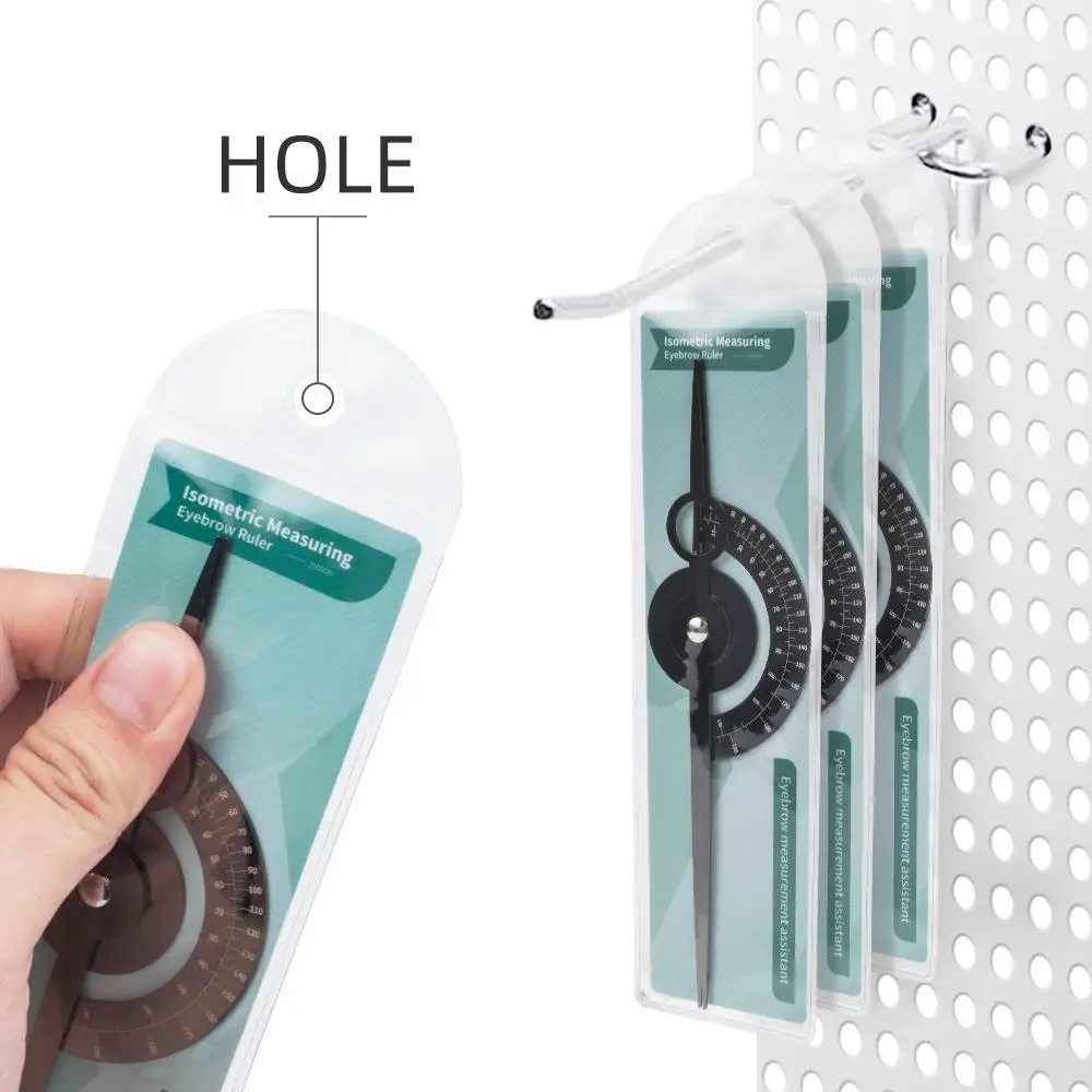 Eyebrow Compass Ruler Golden Ratio Caliper Permanent Eyebrow Ruler ...