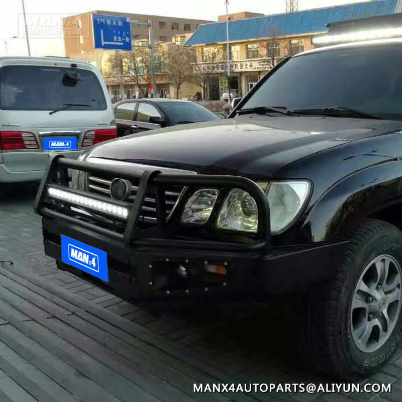 Oem 4x4 Steel Bull Bar Front Bumper For Lexus Lx470 Lc100 - Buy Front ...