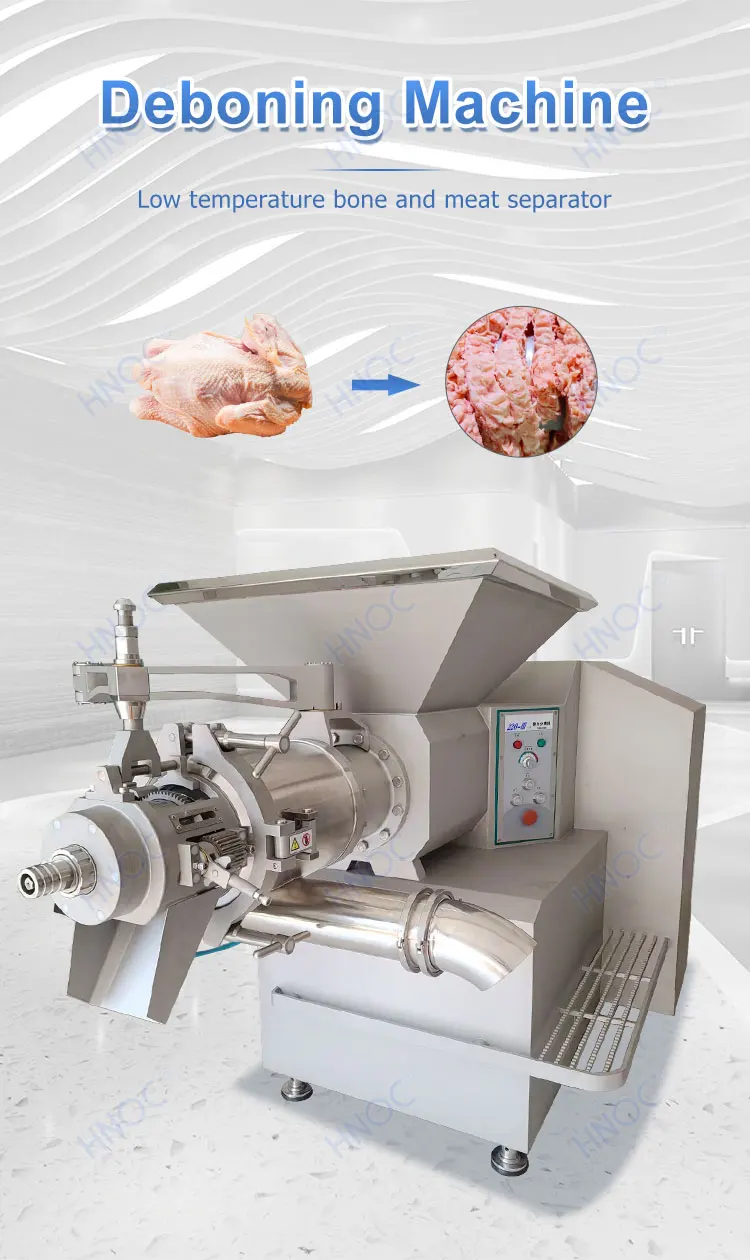 Hnoc Mechanically Automatic Frozen Chicken Debone Machine Poultry Quail ...