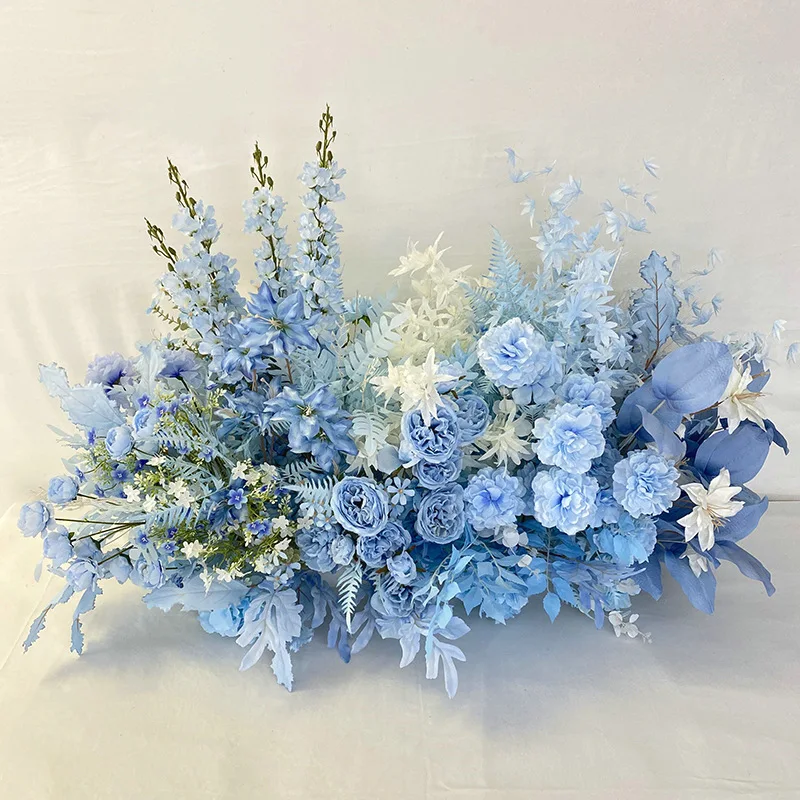 Wholesale Wedding Decorative Blue Color Plants - Artificial Flowers