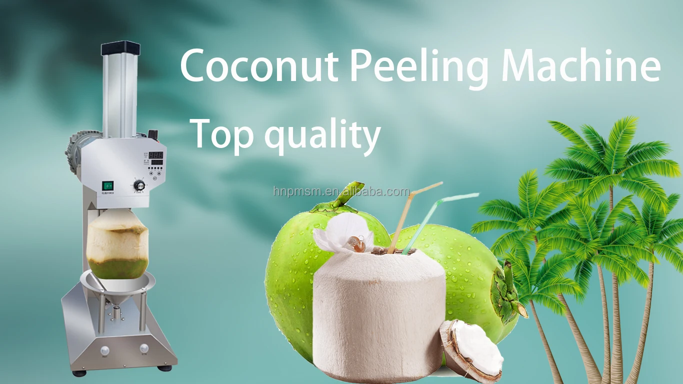Good Price Copra Peeling Machine Low Budget Automatic Melon Peeler ...