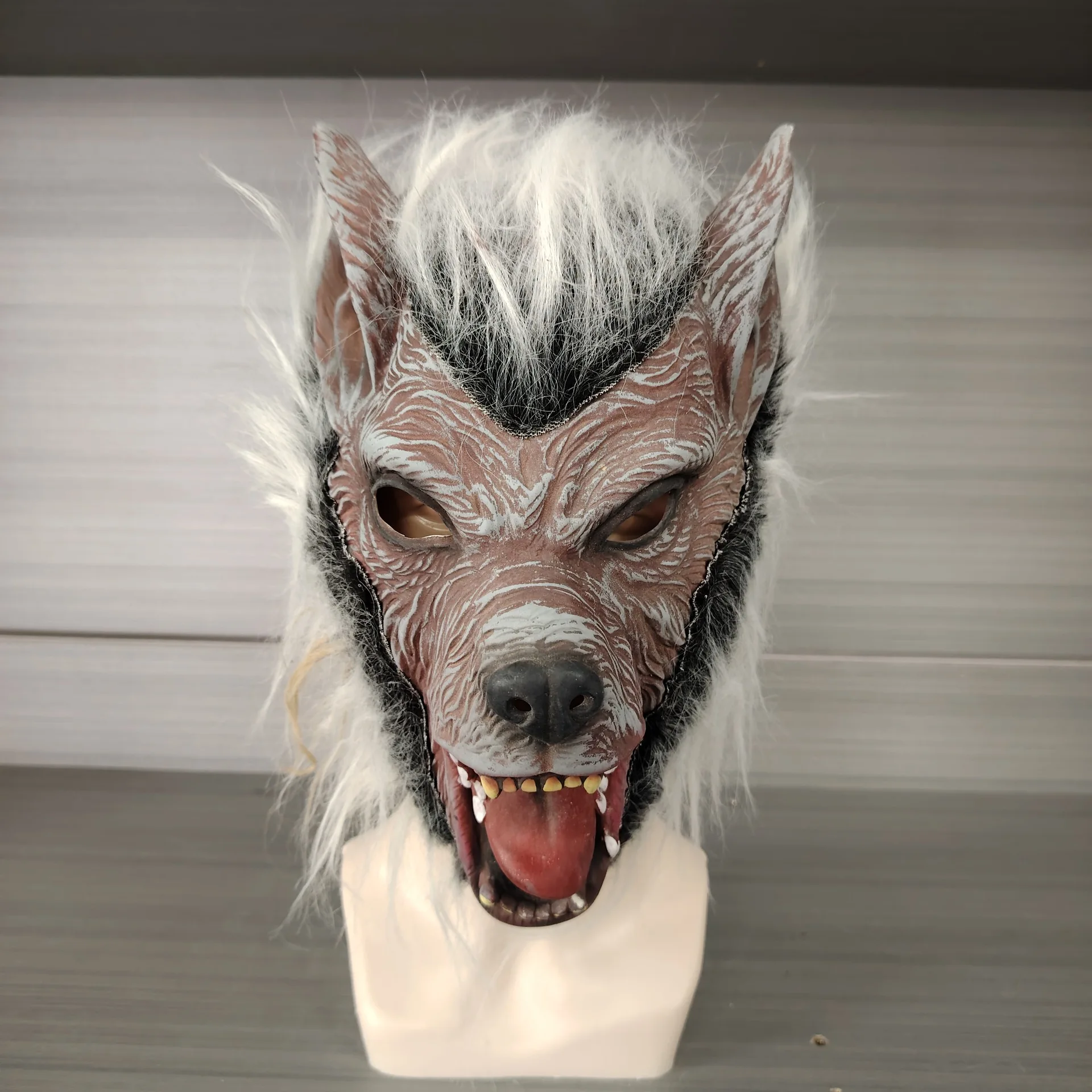 New Halloween Horror Werewolf Mask Werewolf Headgear Carnival Ghost ...