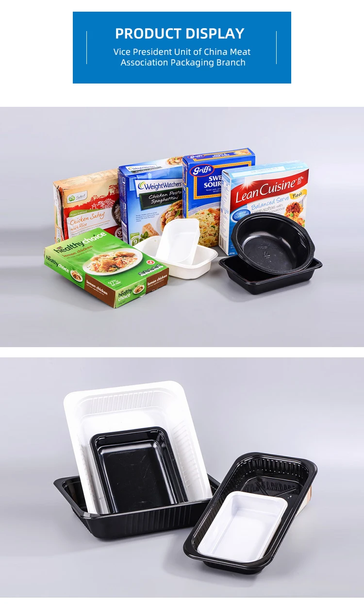 Microwave Oven CPET Baking Plastic Trays - Eco-friendly