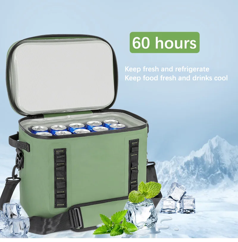 Factory Wholesale Cooler Ice Bags Waterproof Picnic Camping Custom Soft ...