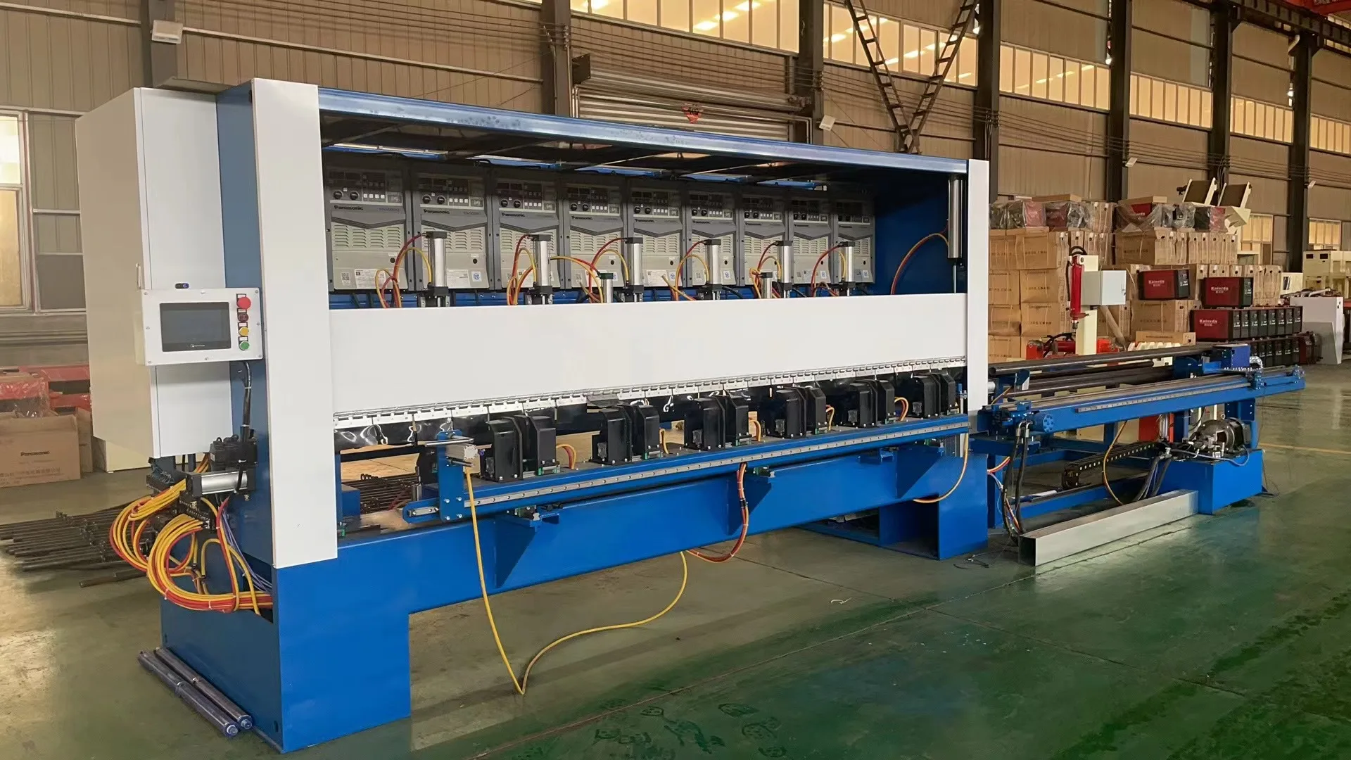 Intelligent CNC Control System Scaffolding Standard Ringlock Cuplock ...