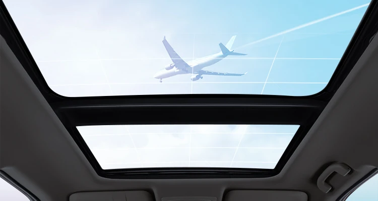 Sky Blue 10mil TPU Sunroof Protection Film - 99% UV Block