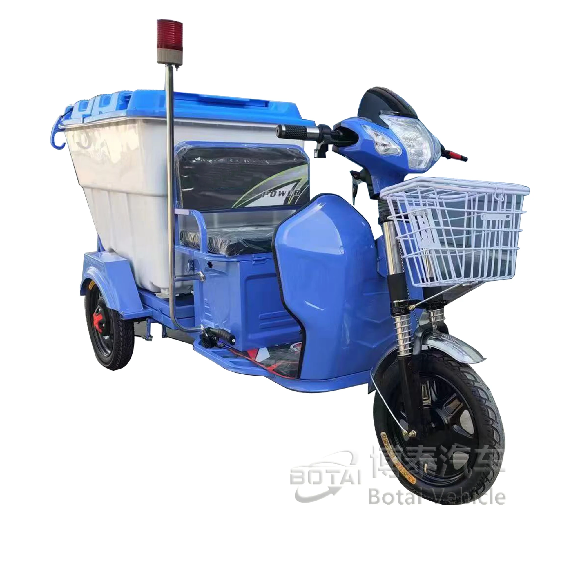 Electric Tricycle New Style Sanitation Garbage Truck Town Use - Buy ...