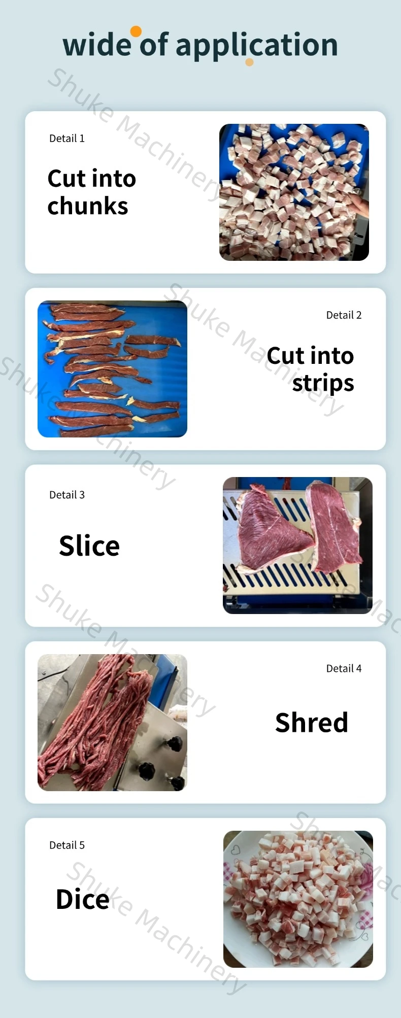 Fast Speed Meat Dicing Machine for Boneless Fresh Meat Cutter| Alibaba.com