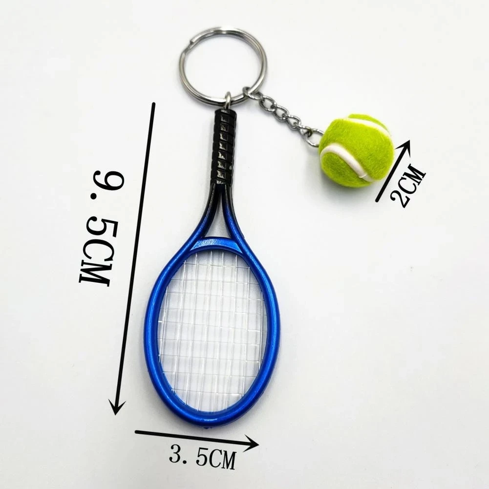 Wholesale Mini Tennis Ball Keychains - Promotional Gift Key Ring, PVC ...