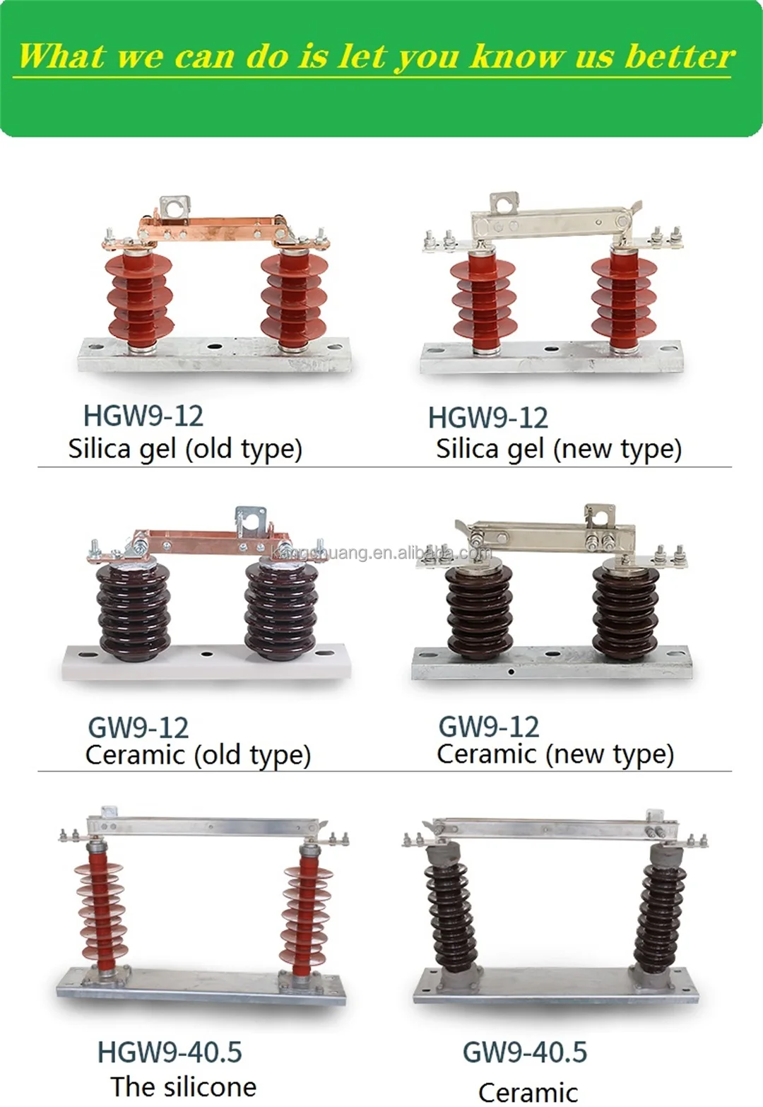 GW9 10KV 12KV 15KV 200-1250A New Ceramic Type Outdoor Distribution ...