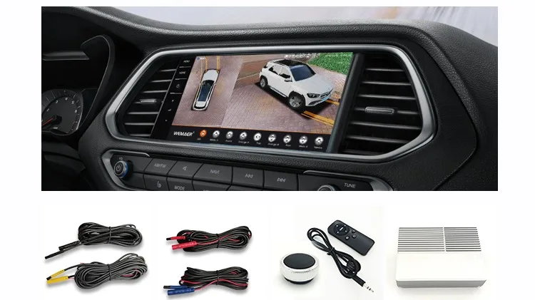 Full Hd 1080p Adas 360 Birds Eye View Car Camera Reverse Camera For ...