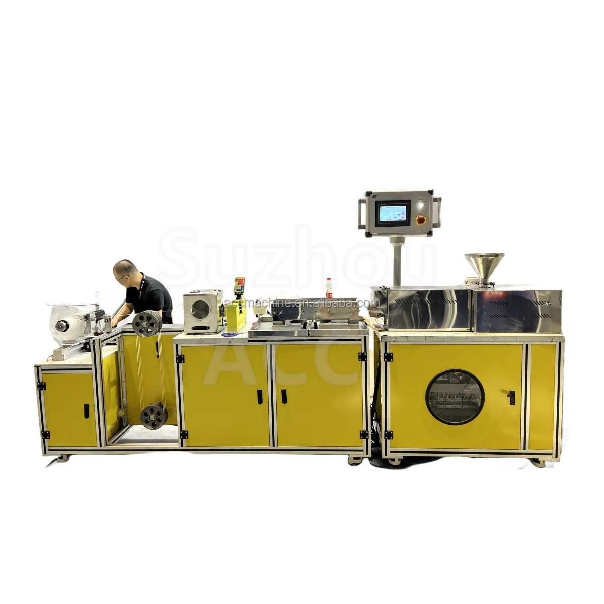 Small 3D Printing Plastic Filament Extruding Machine Plastic Filament ...