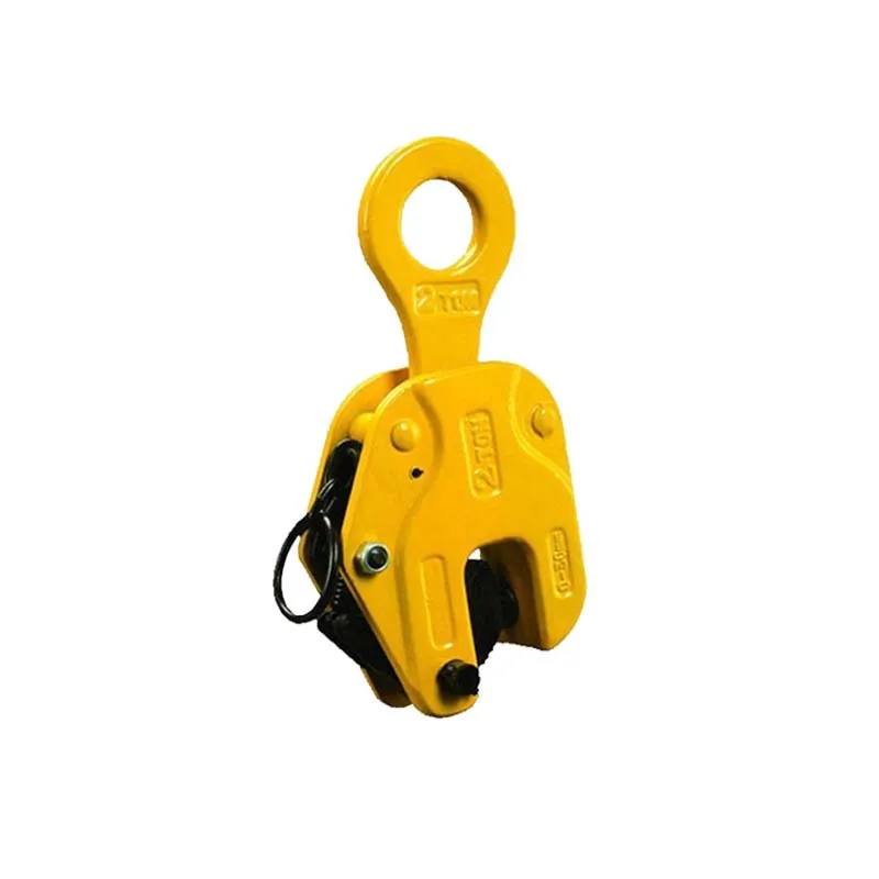 1 Ton Vertical Plate Lifting Clamp Scdh Type Safety 4 Times Die Forged Steel Plate Lifting Clamp ...