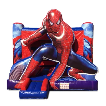 Commercial Pvc Children Party Spiderman Jumping Castle Spider Man ...