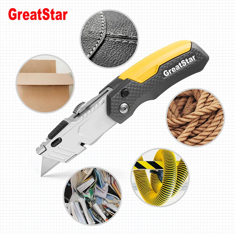 Retractable Razor Blade Knife Box Cutter for Student Utility