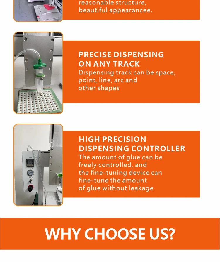 3 Axis Desktop Ccd Visual Pneumatic Pcb Led Lcd Car Speaker Epoxy Resin ...