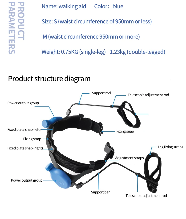 Walking Aid - TAJIE Exoskeleton Walker for Rehabilitation