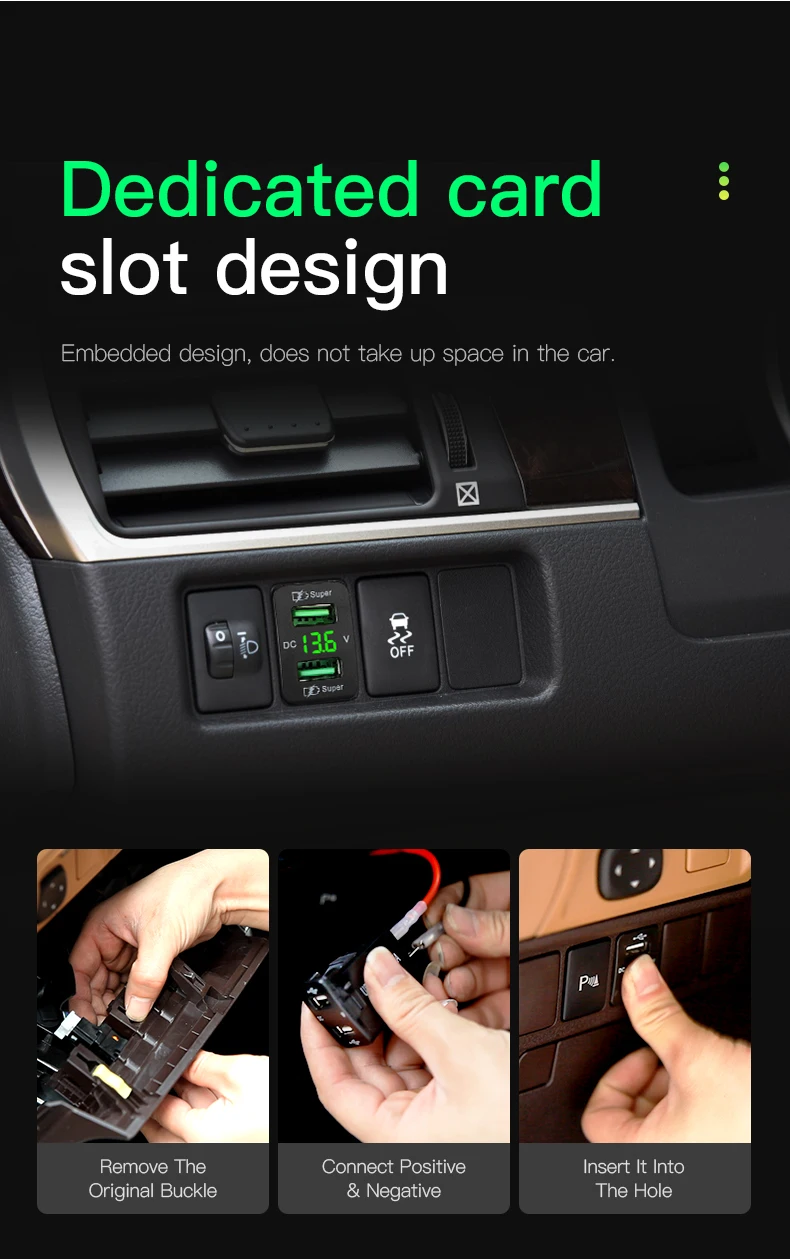 Factory Supercharger With LED Voltmeter USB Socket 12V USB Car Socket ...