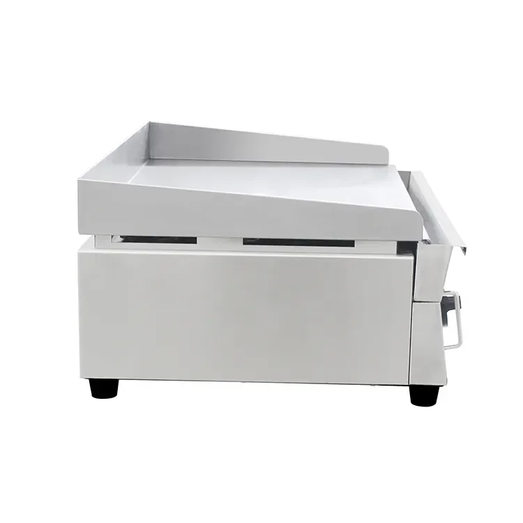 GUANDY Commercial Stainless Steel Flat Gas Burger Griddle Grill