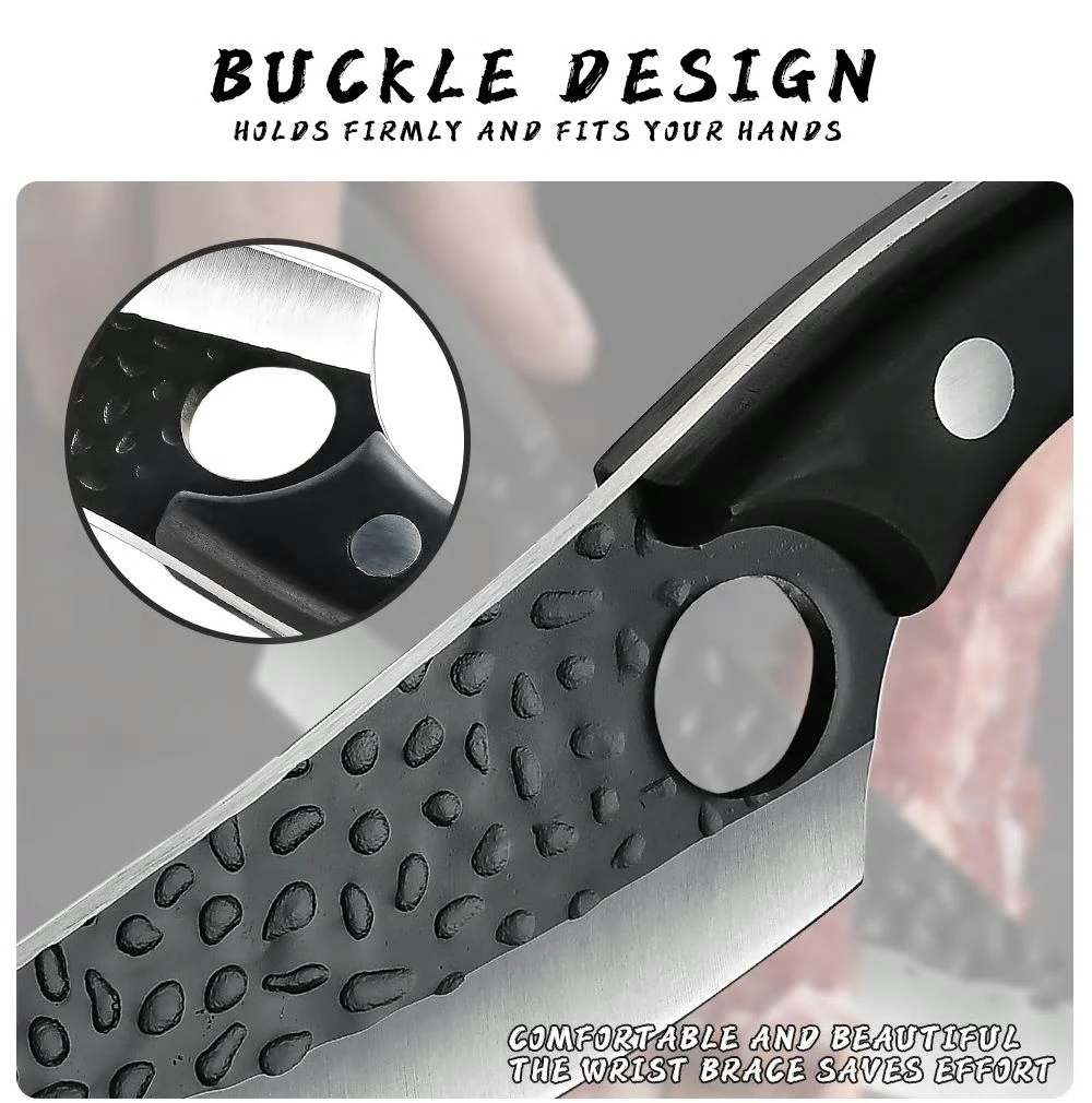 6 Inch Butcher Boning Hand Forged Carbon Steel Knife