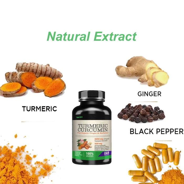 Wholesale Herbal Supplements Raw Material Turmeric Extract Turmeric ...