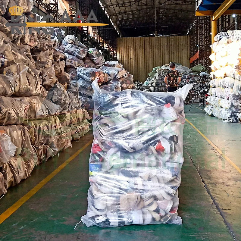 Kingaaa Shoes Bundle Bales Mixed Kids Men Brand Women Used Shoes Bales ...