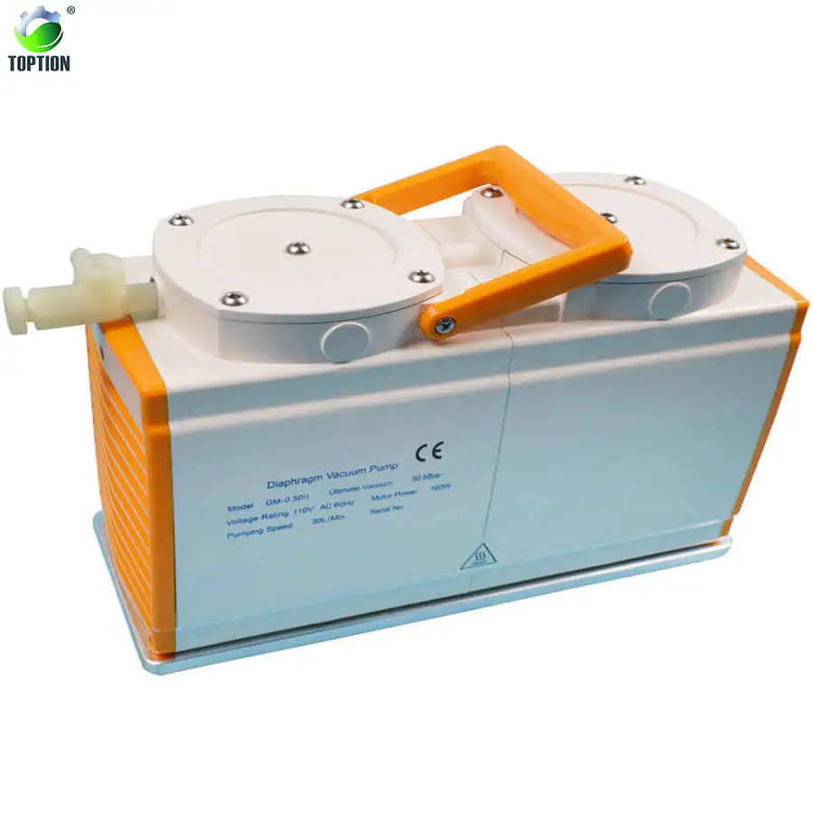 Gm-0.33a Chemical Mini Laboratory Vacuum Diaphragm Pump 20l/min - Buy ...