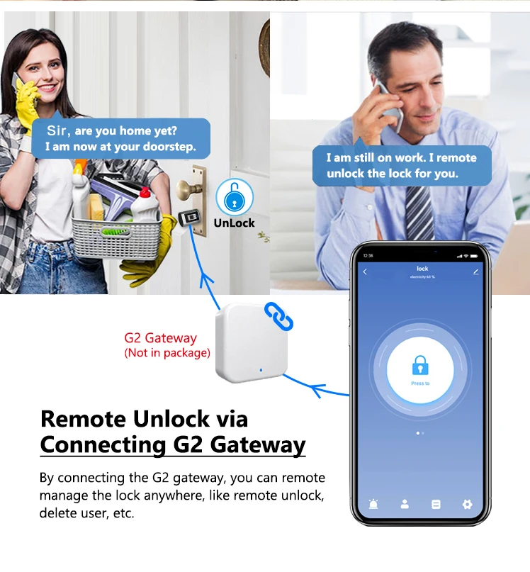 EURO Standard Smart Cylinder Lock Tuya Smart Blue-tooth Lock With Keys ...