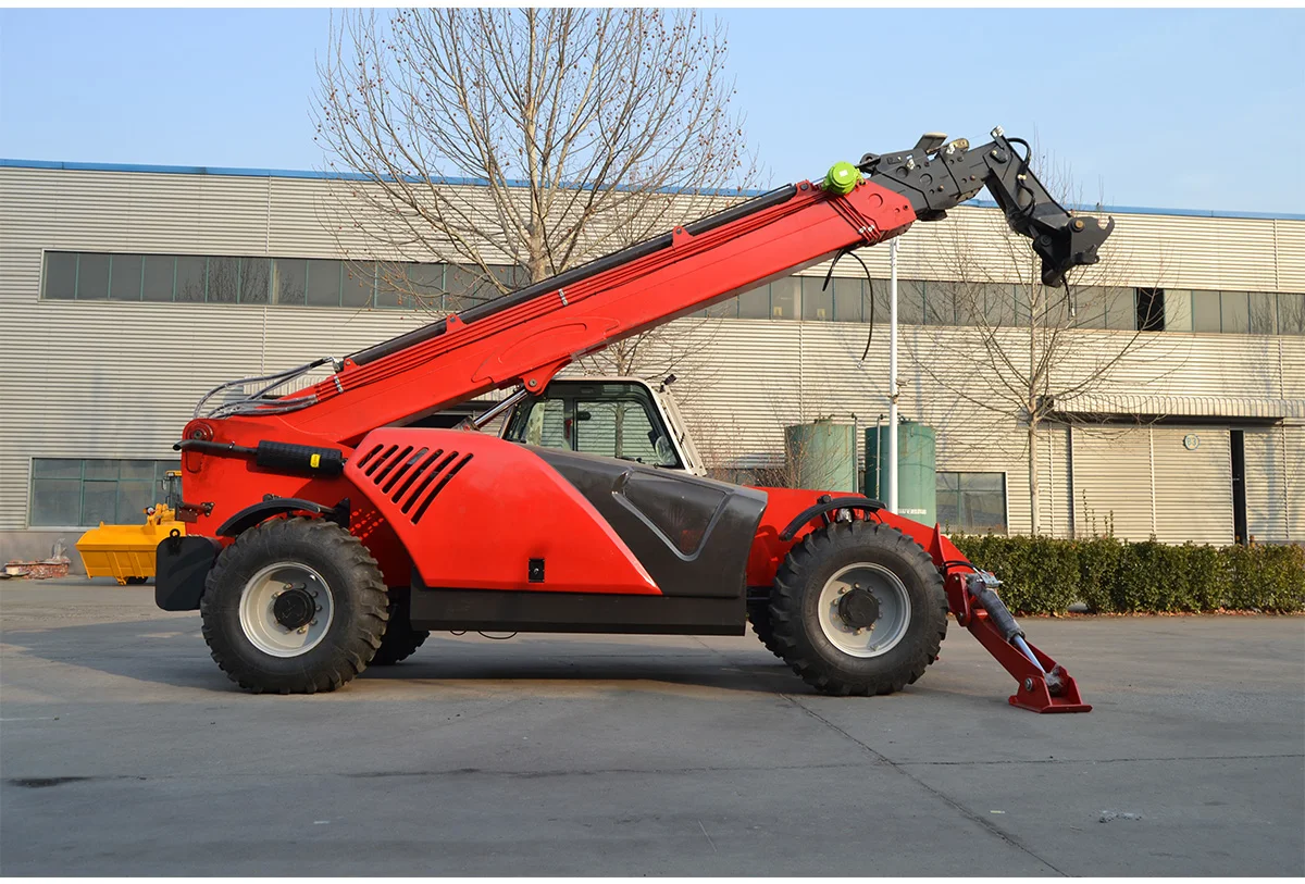 Free Shipping Factory Outlet Mini Telehandler 1-4.5 Ton Lifting 7- 18m ...