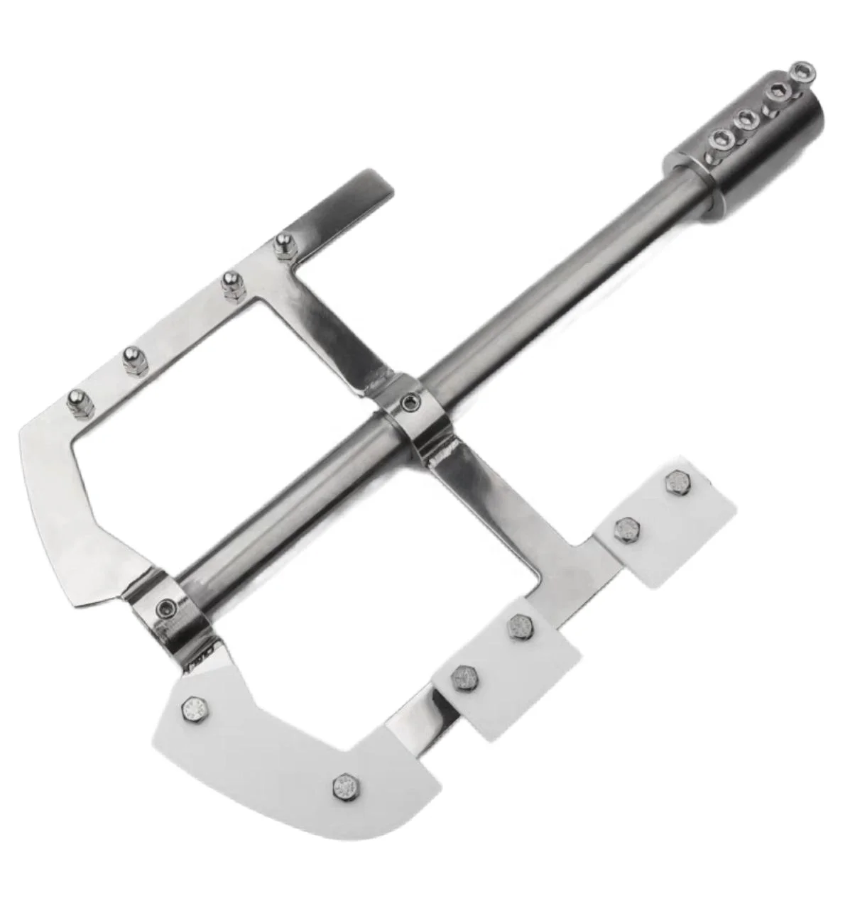 High Viscosity Stainless Steel Anchor Impeller With Ptfe Scrapper - Buy ...