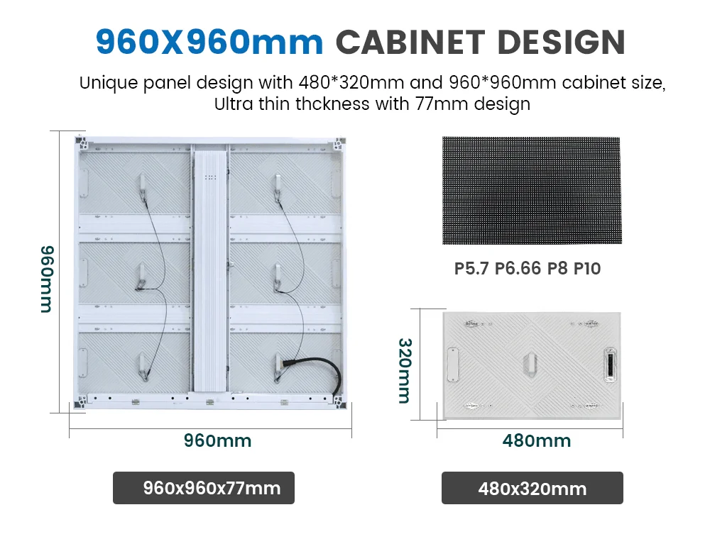 Stable Performance Outdoor Led Advertising Display P5 P6 P8 P10 High ...