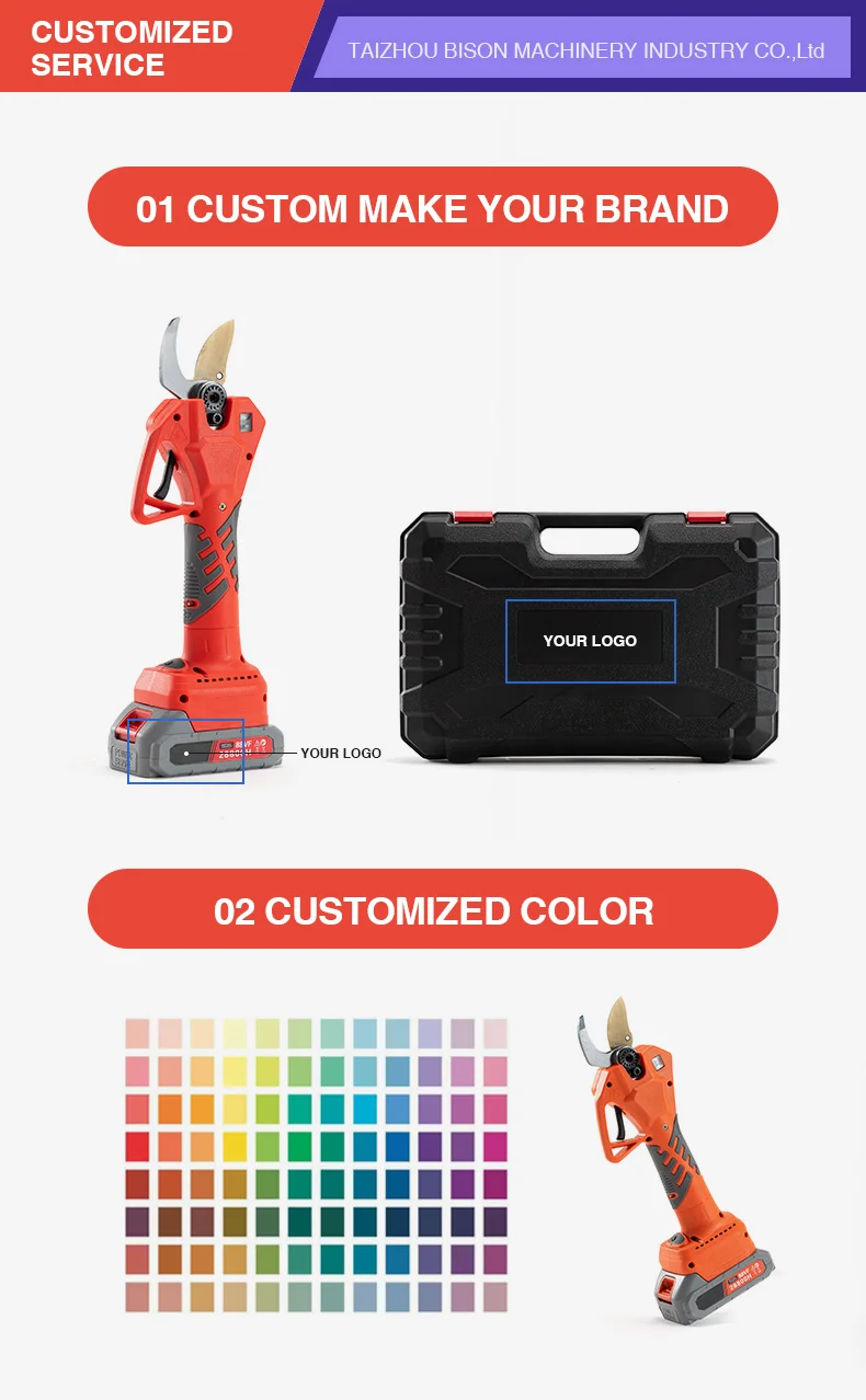 Bison Hydraulic Tree Garden Shears Pruner Iron Electrical Scissors ...