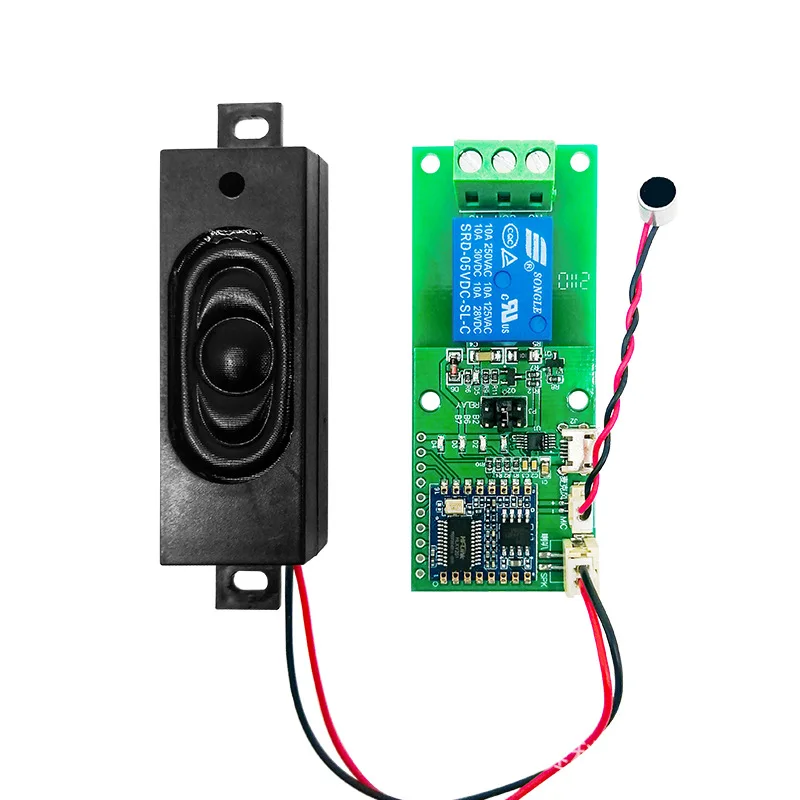 HLK-V20 intelligent speech recognition chip control module serial port ...