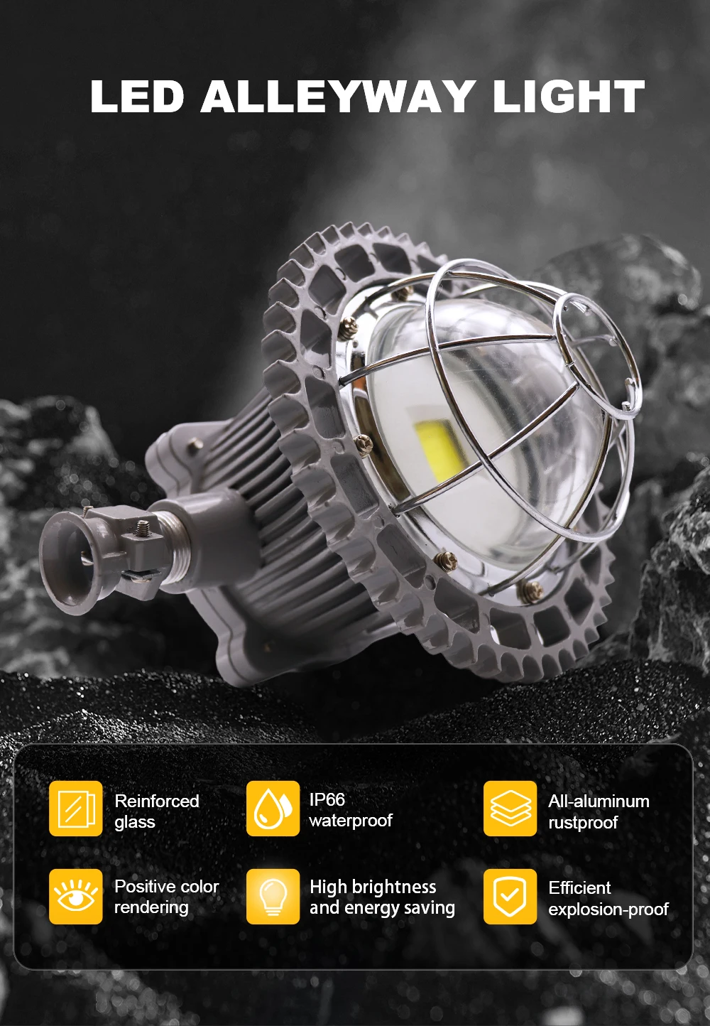 DGS-18/127L(A) Explosion-Proof Mine LED Laneway Light