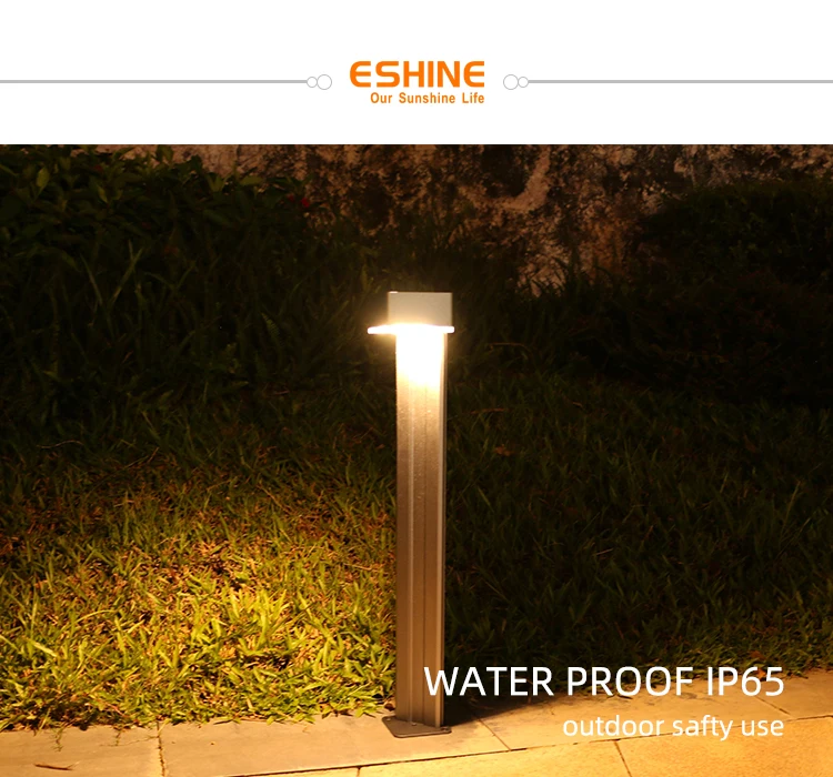 Modern IP65 Waterproof LED Solar Bollard Light New Small for Garden ...
