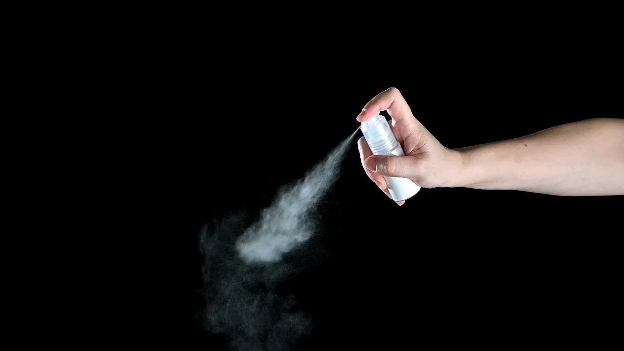 35ml Widespread Powder Spray Bottle For Light Sliver Powder Puff ...