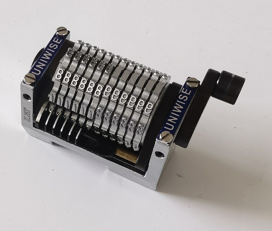 Uniwise Letterpress Numbering Machine - Efficient Printing