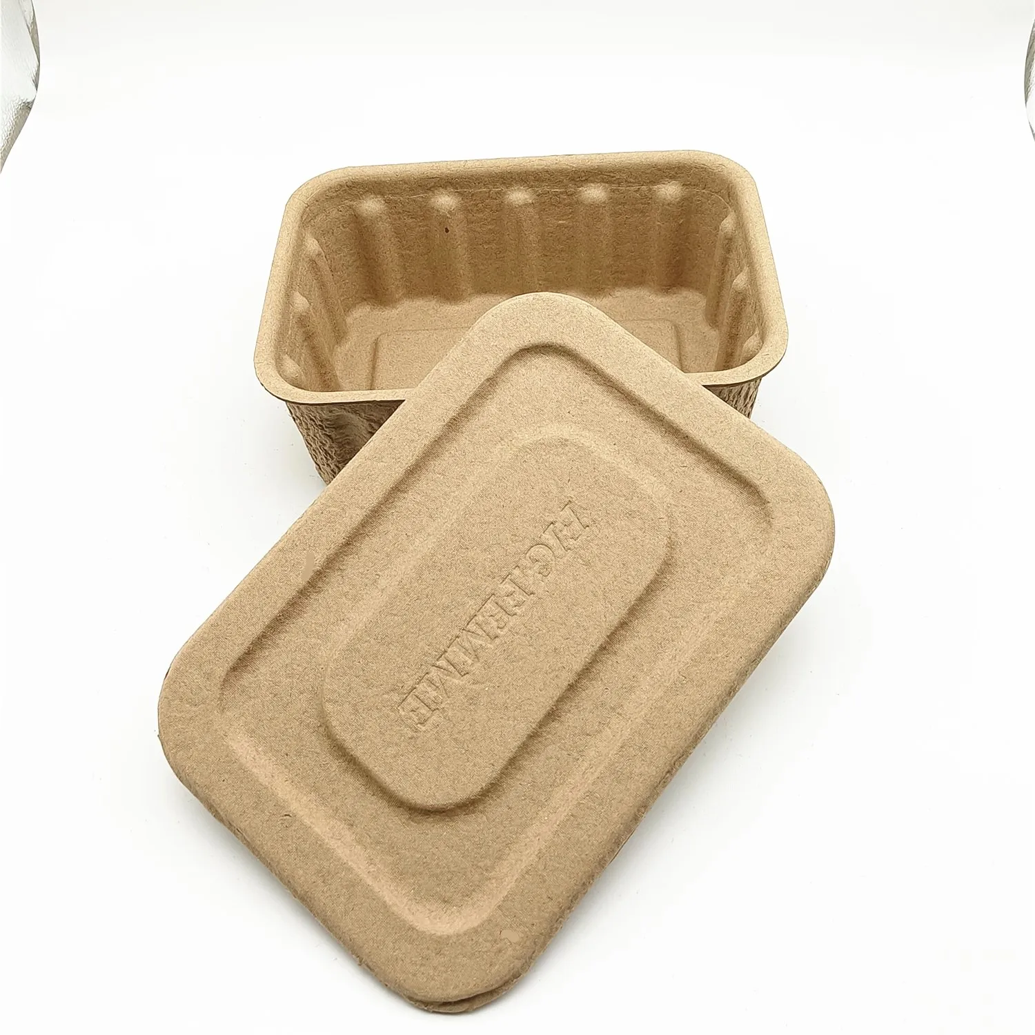 Eco Friendly Molded Pulp Small Biodegradablepackaging Packaging Box ...