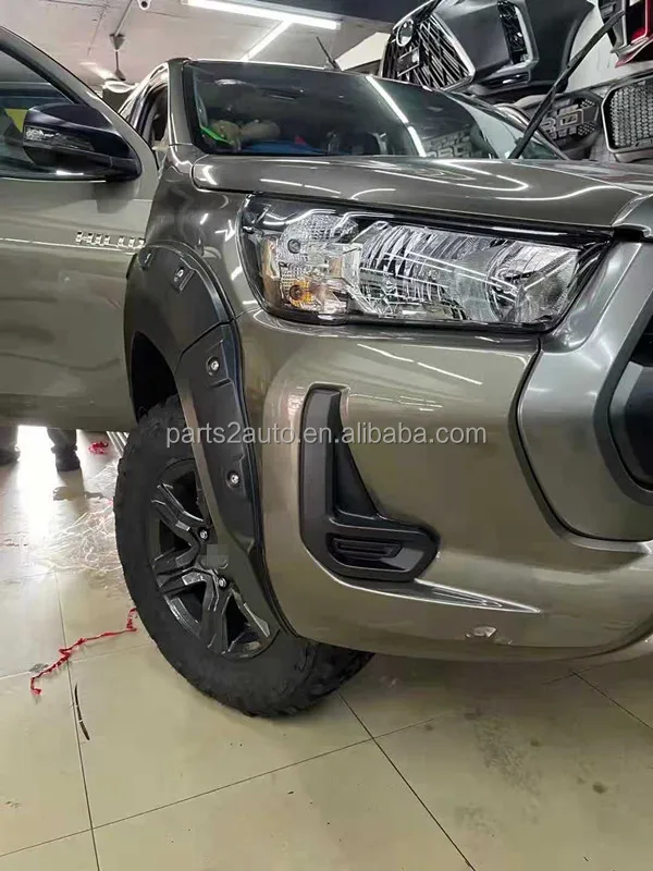 Toyota Hilux Revo Fender Flares 2021 - Durable & Easy Install
