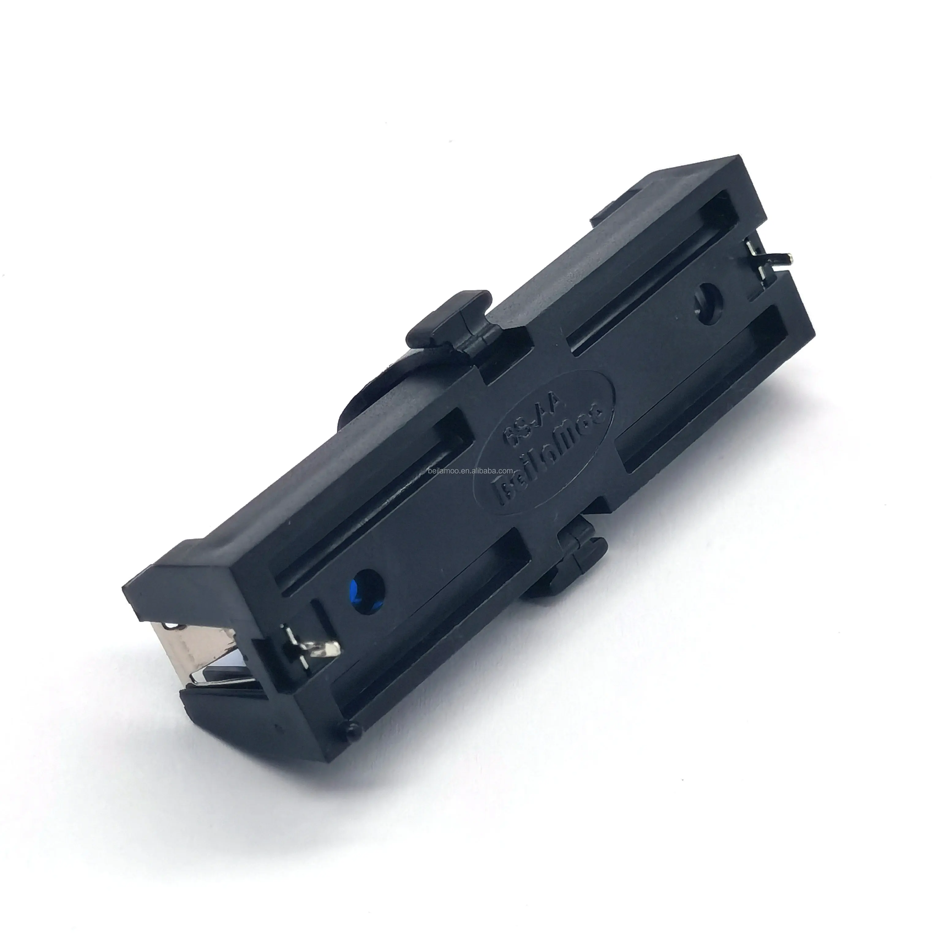 1aa Battery Holder With Pc Pins Um3*1 With Clip - Buy Aa Battery Case ...