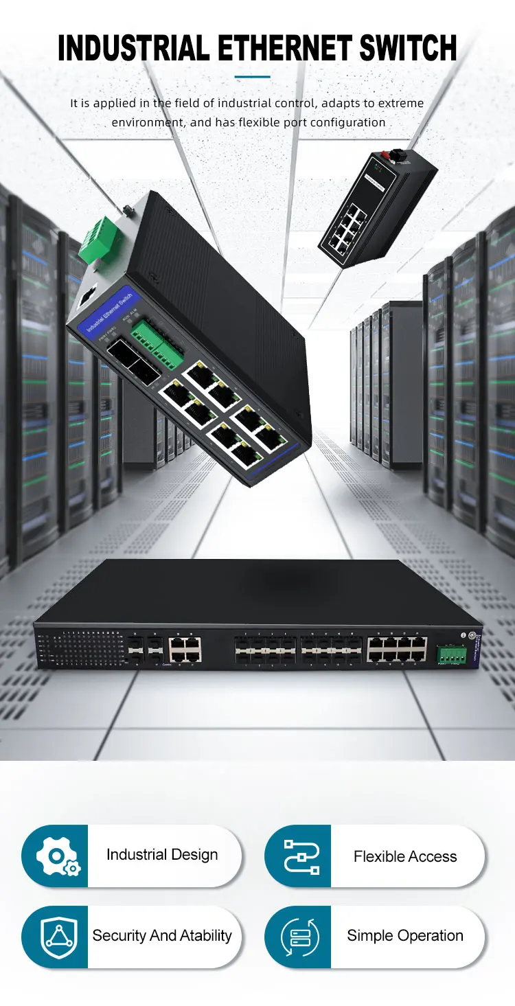 Full-duplex Half Duplex 10 Port Fast Ethernet Switch Embedded Ethernet ...