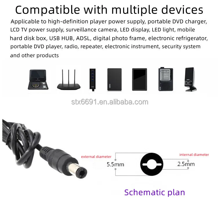 Adjustable Power Adapter 9V to 24V - Efficient & Reliable