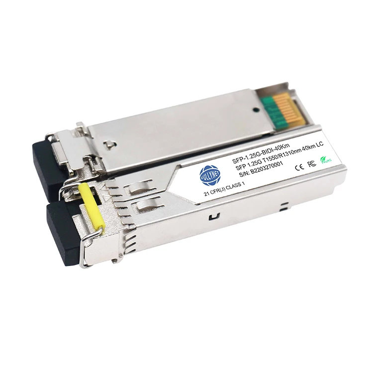 SFP 1.25G I BIDI LC SC SFP 20km T15/13r Fiber 20Km 40Km 80Km 1310nm Tx/1550nm Rx Optical ...