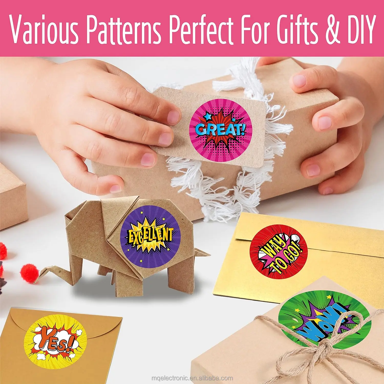 8 Unique Designs Per Roll, Classwork Award Stickers for Teacher ...