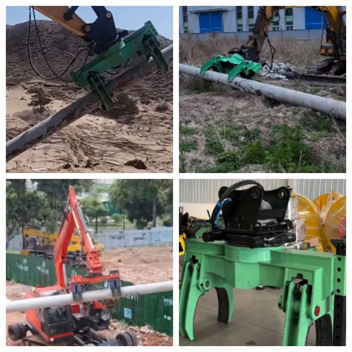 Multi-functional Extendable Pole Clamp Grab Setter Grapple With ...