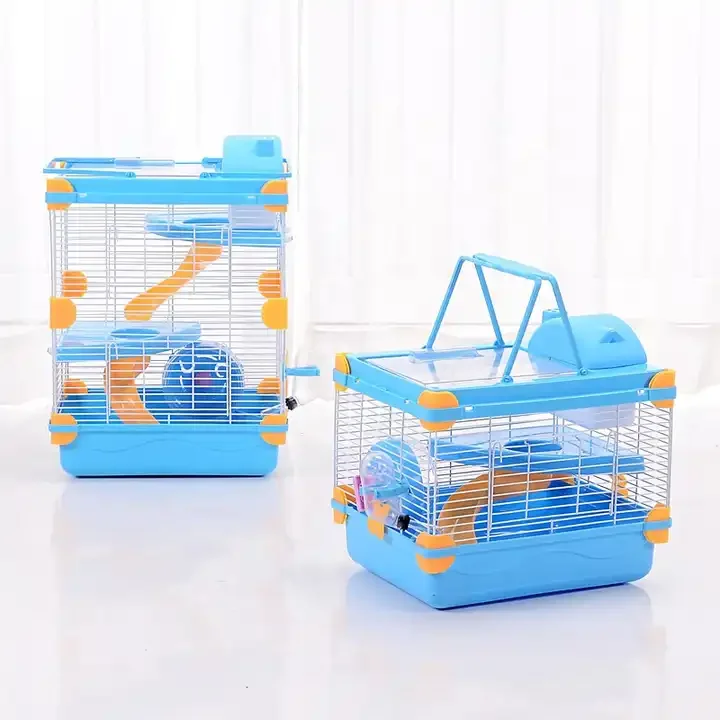 Wholesale Hamster Cage Multi-bedroom Transparent Acrylic Cage Double ...
