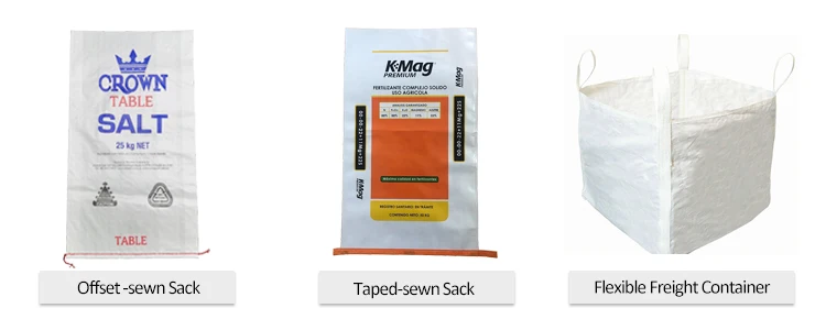 Customized 20kg 25kg Transparent Sacks Laminated Plastic Woven Bags For ...