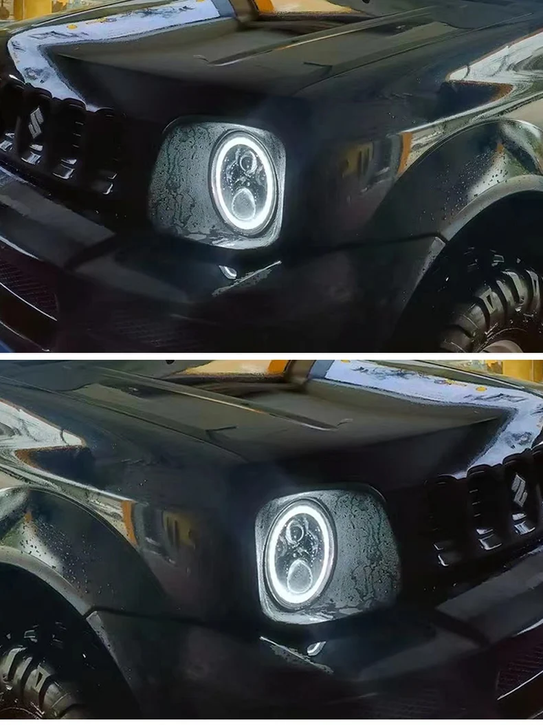 Suzuki Jimny Full LED Headlight Assembly - Cool White Light