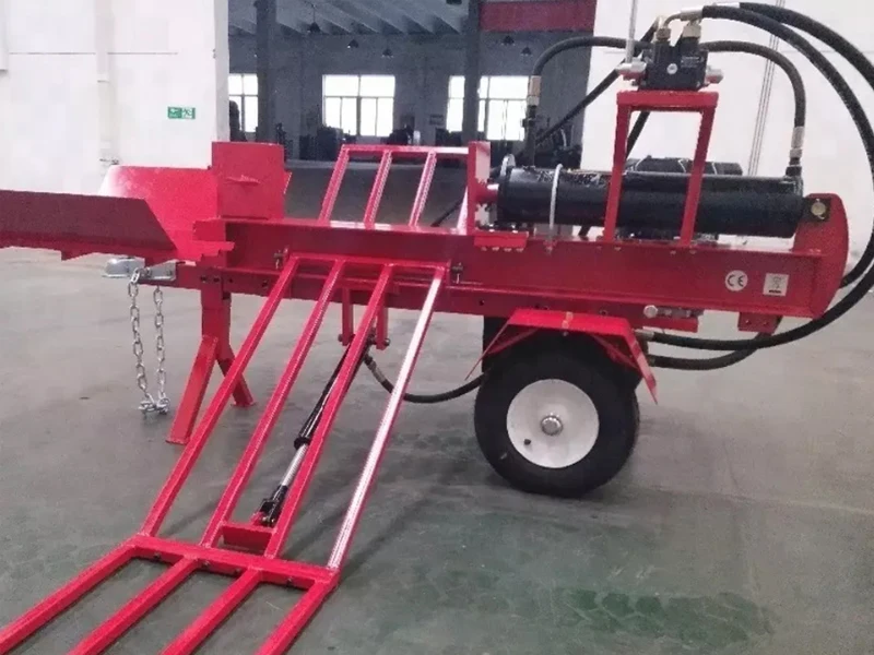 50 Ton Hydraulic Wood Splitter Gas Powered Log Splitter with 14hp B&S ...
