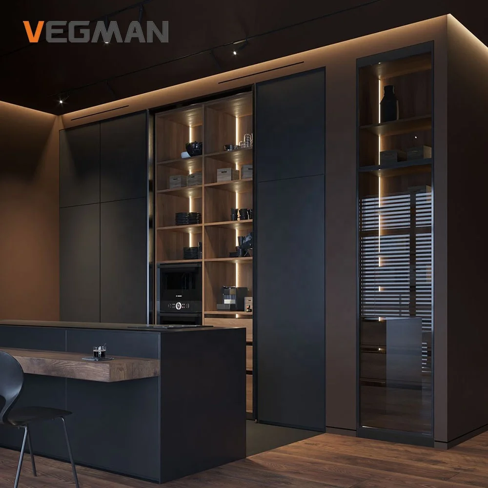 Wholesale Luxury Modular Cabinets Kitchen Design Wooden House Furniture ...